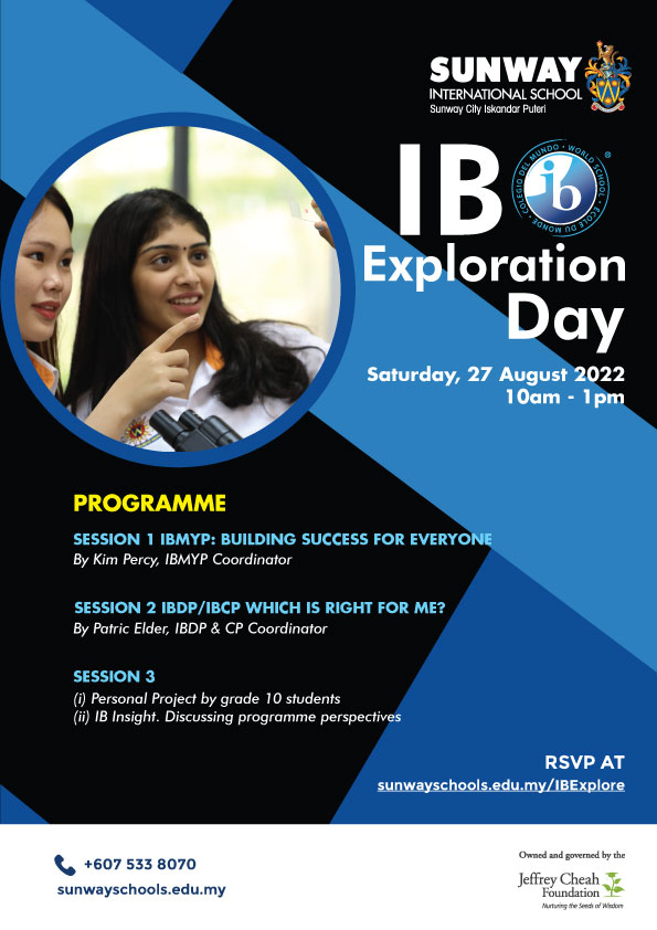 SISJ IB Exploration Day | Sunway International Schools